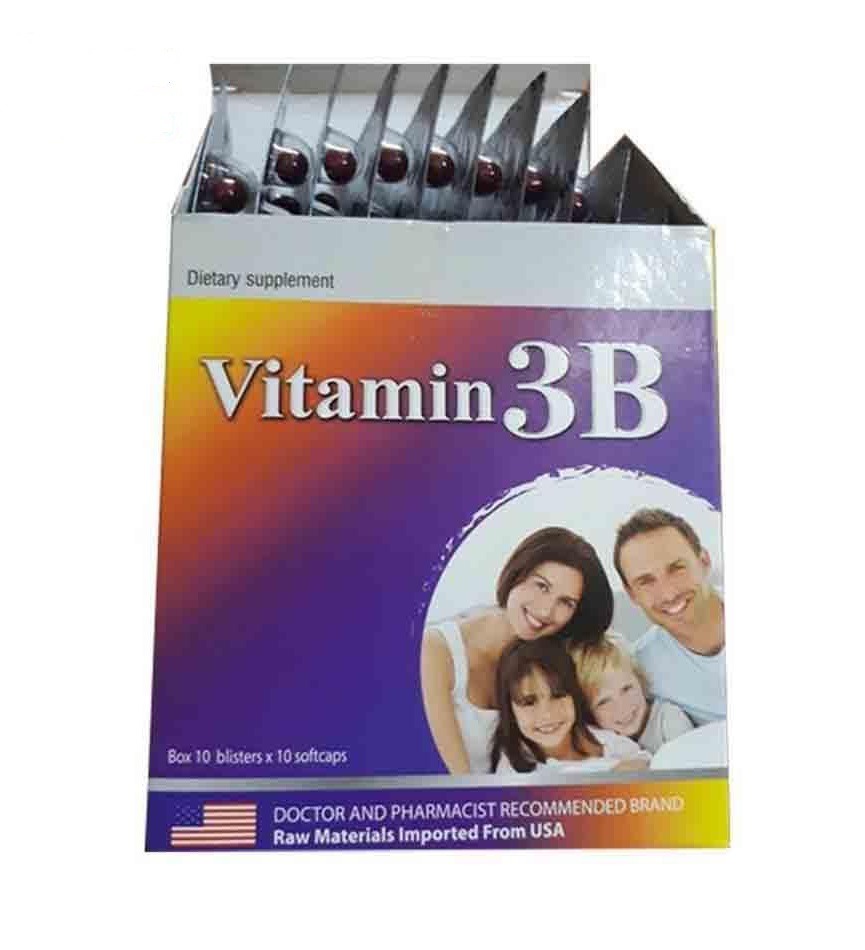 Vitamin 3B B Sung Vitamin B1 B6 B12 Chu i Nh Thu c Minh Khang