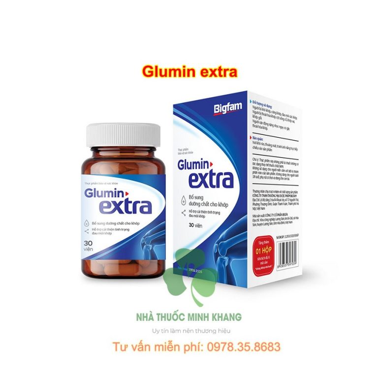 Glumin Extra Bigfam Tăng Phục Hồi Khớp - Nhà Thuốc Minh Khang